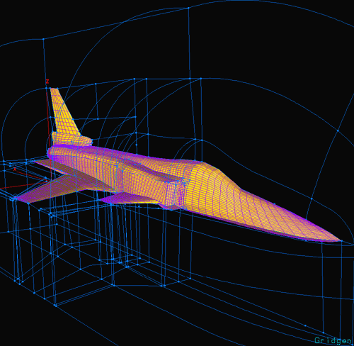 Pointwise 適用事例 - X-29 Forward Swept Wing